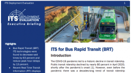 Spotlight on Vehicle to Everything (V2X) Deployments | ITS Deployment Evaluation